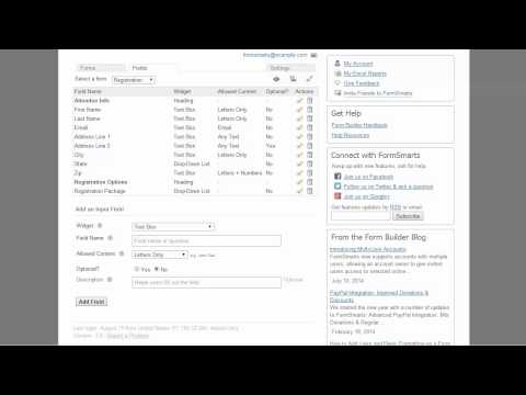 How to Create a Registration Form and Integrate with PayPal