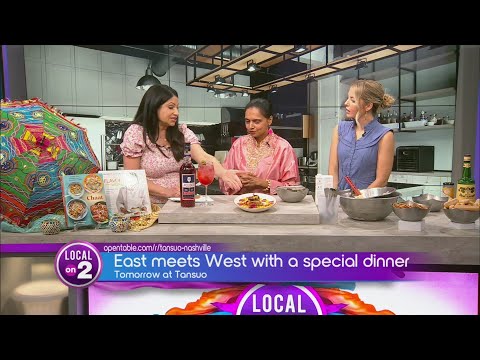 East meets west with a special dinner by celebrity chef Maneet Chauhan