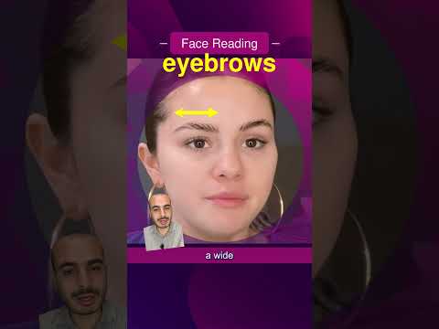 Face Reading long eyebrows #facereading