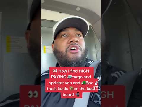 How I find sprinter and cargo van loads. #fyp #motivation #sprintervan #boxtruckbusiness #hotshot