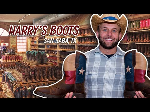Texas Cowboy Boots Mega Store | HARRY'S BOOTS | San Saba, Texas
