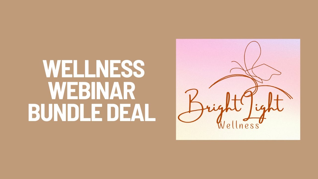 Wellness Webinar Bundle Deal