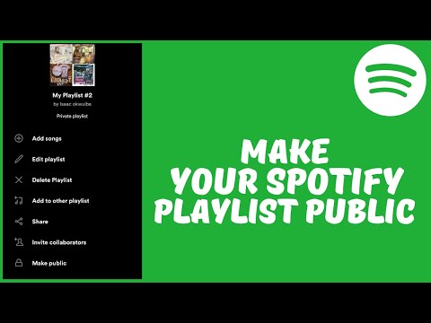 How To Make Spotify Playlist Public (2023)