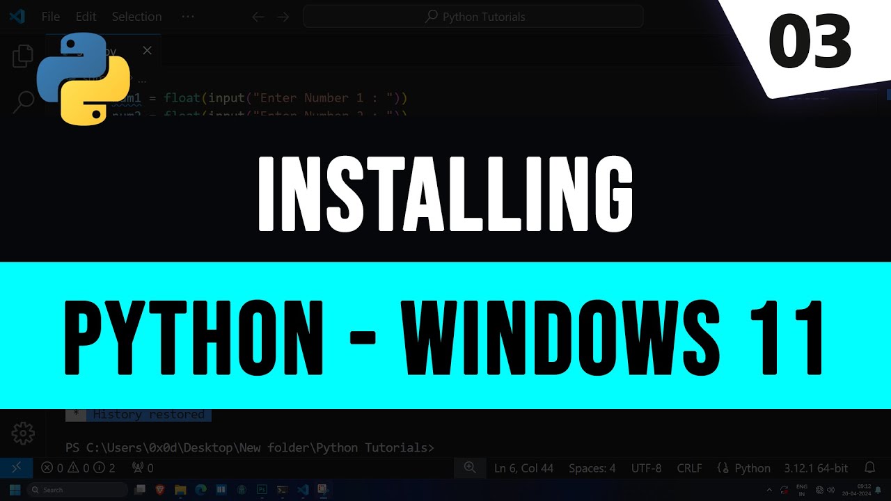 Download and Install Python From Microsoft Store On Windows