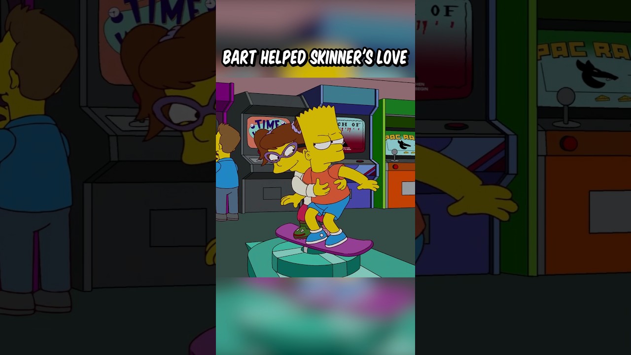 Bart helped Skinner's love