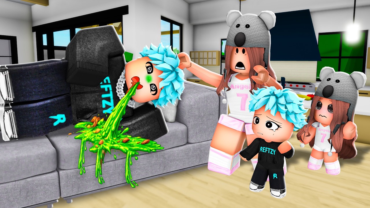 Reftzy Got FOOD POISONING, He's Very Sick.. (Brookhaven)