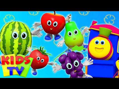 Fruits Song | Learning Street With Bob The Train | Nursery Rhymes | Song For Toddlers by Kids Tv