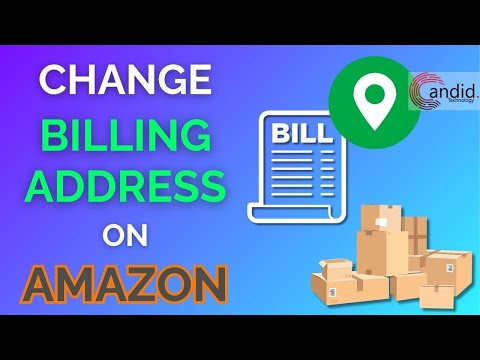 How to change the billing address on Amazon? | Candid.Technology