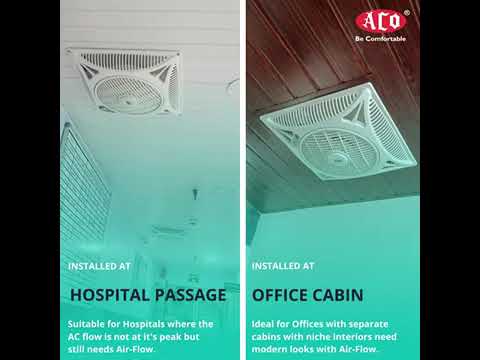 Cassette Fan - False Ceiling Fan Latest Price, Manufacturers & Suppliers