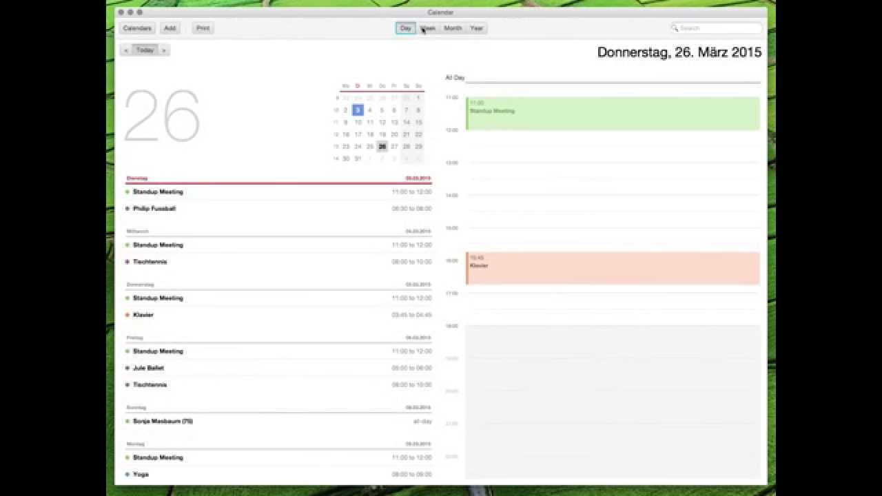CalendarFX: Transitions