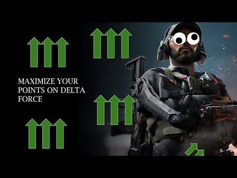 How to get more points for rank in Delta Force!
