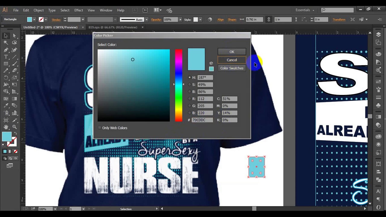 Complete T-shirt Design Tutorial