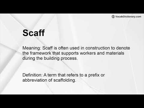Scaff Meaning