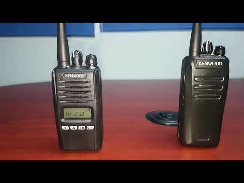 Radio KENWOOD NX 240 Encriptación, Identificación en Pantalla, Mensaje de Texto y Emergencia