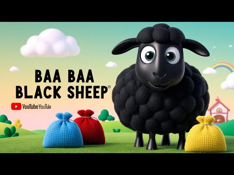 "🖤 Sing Along! Baa Baa Black Sheep | Catchy Nursery Rhyme for Kids 🎶"