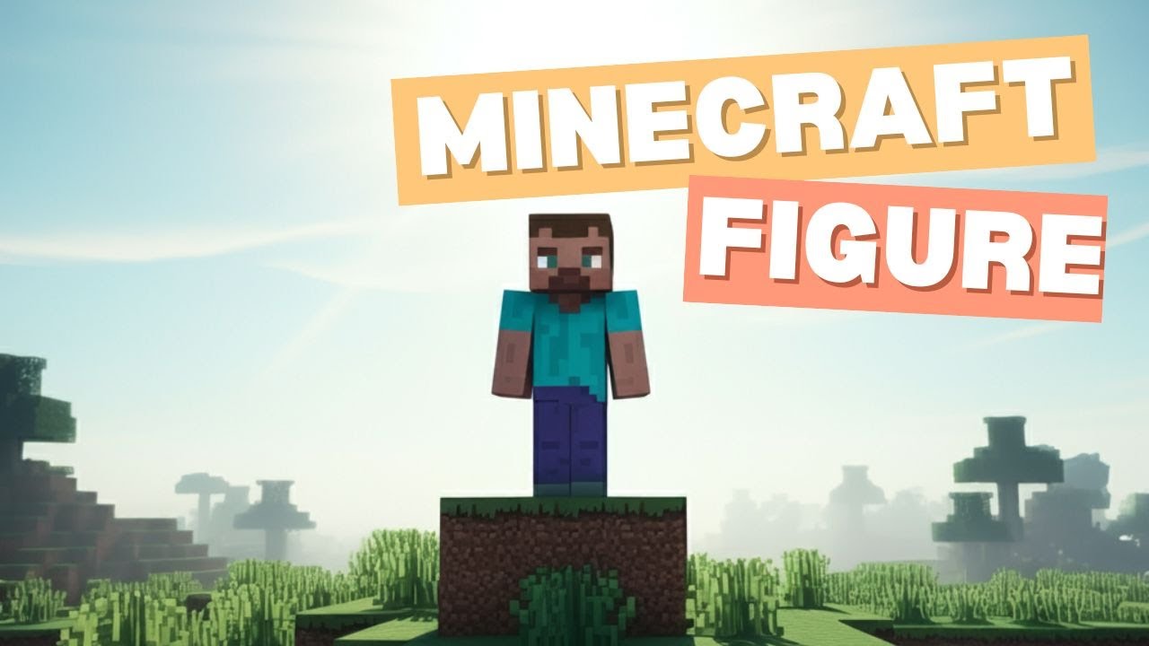 Create 3D Printable Minecraft Characters! 🎮✨