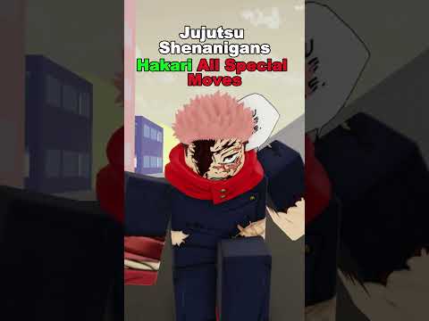 All Hakari Special Moves In Jujutsu Shenanigans #jujutsushenanigans #roblox #anime #jjs #jjk #hakari