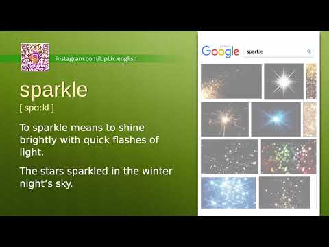 Sparkle : B2 level english vocabulary lesson, www.LipLix.com