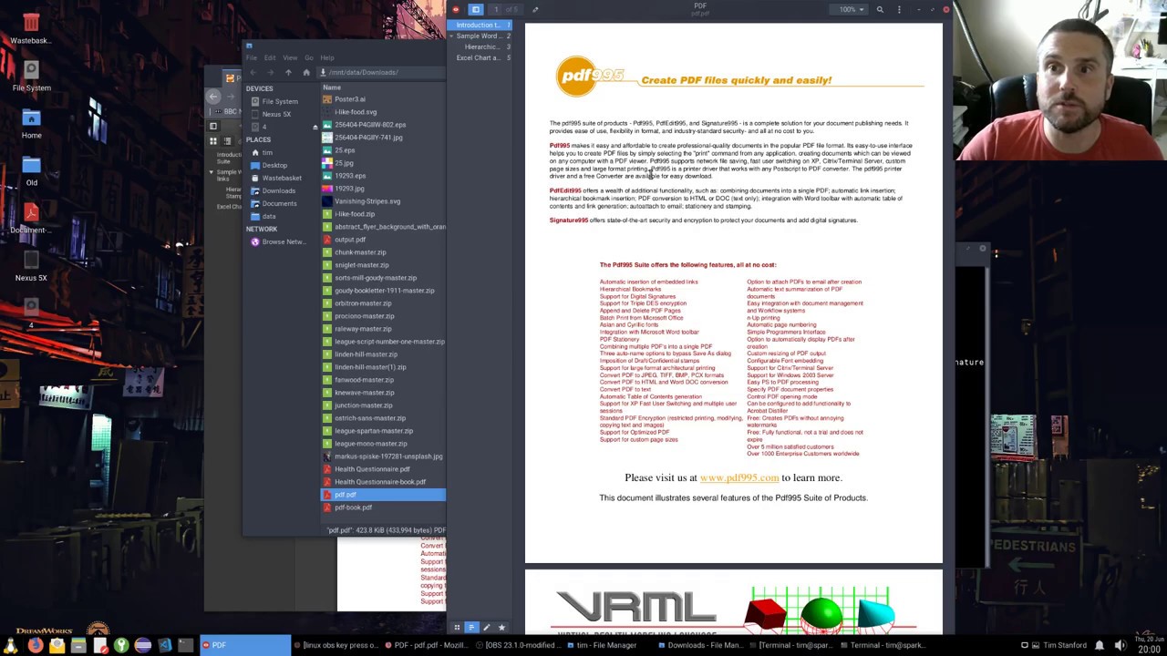 Creating PDF Booklets in Linux