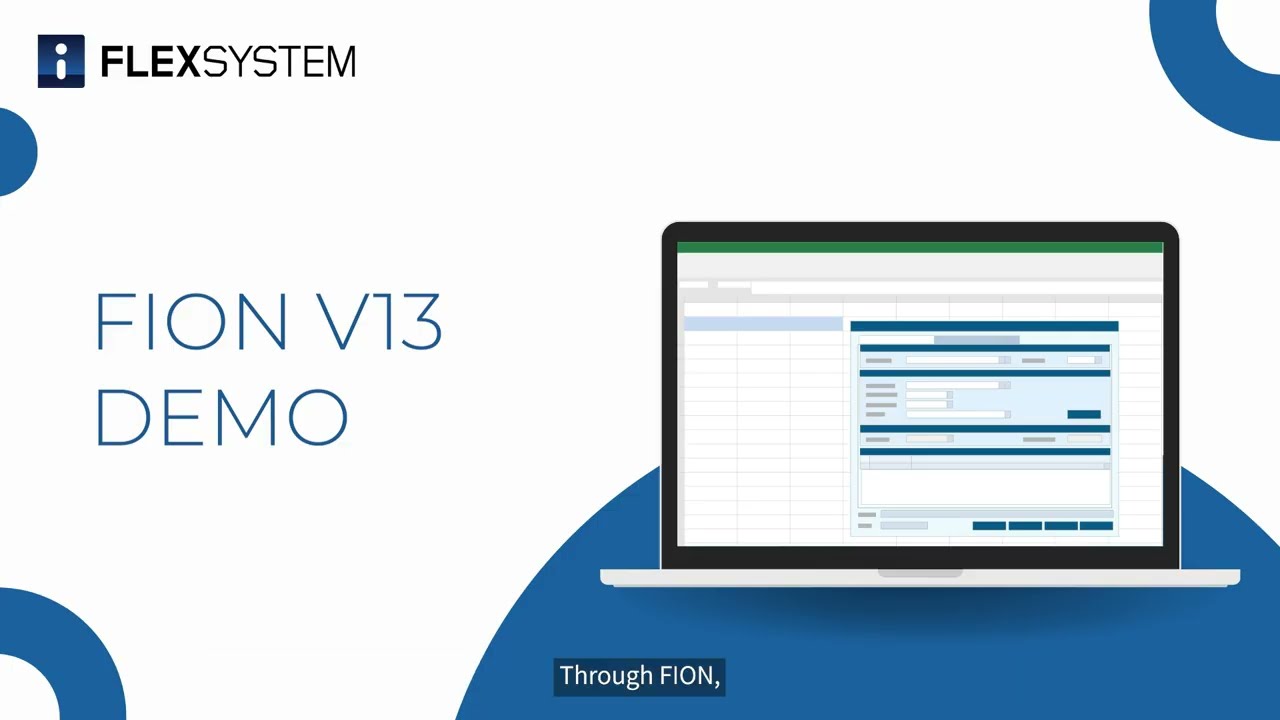 FlexSystem Demo (English) - FION V13 | FlexAccount V13 | FionBricks