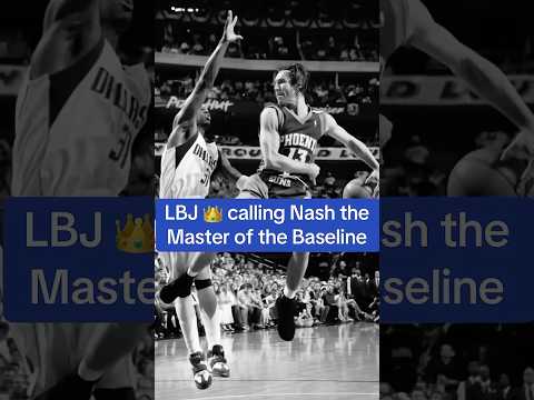 The Origin of Nash’s Iconic Baseline Move🐐🏆🚨#nba #basketball #nbahighlights #nbaplayoffs