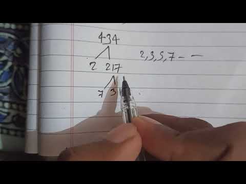 factor tree of 434 | prime factor tree |