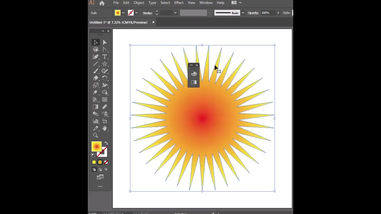 How To Create Beautiful Floral Vector in Adobe Illustrator #adobeillustrator #illustrator #tutorial