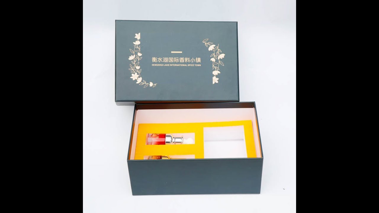 Lid and base Boxes 1 Custom logo packaging rigid  boxes