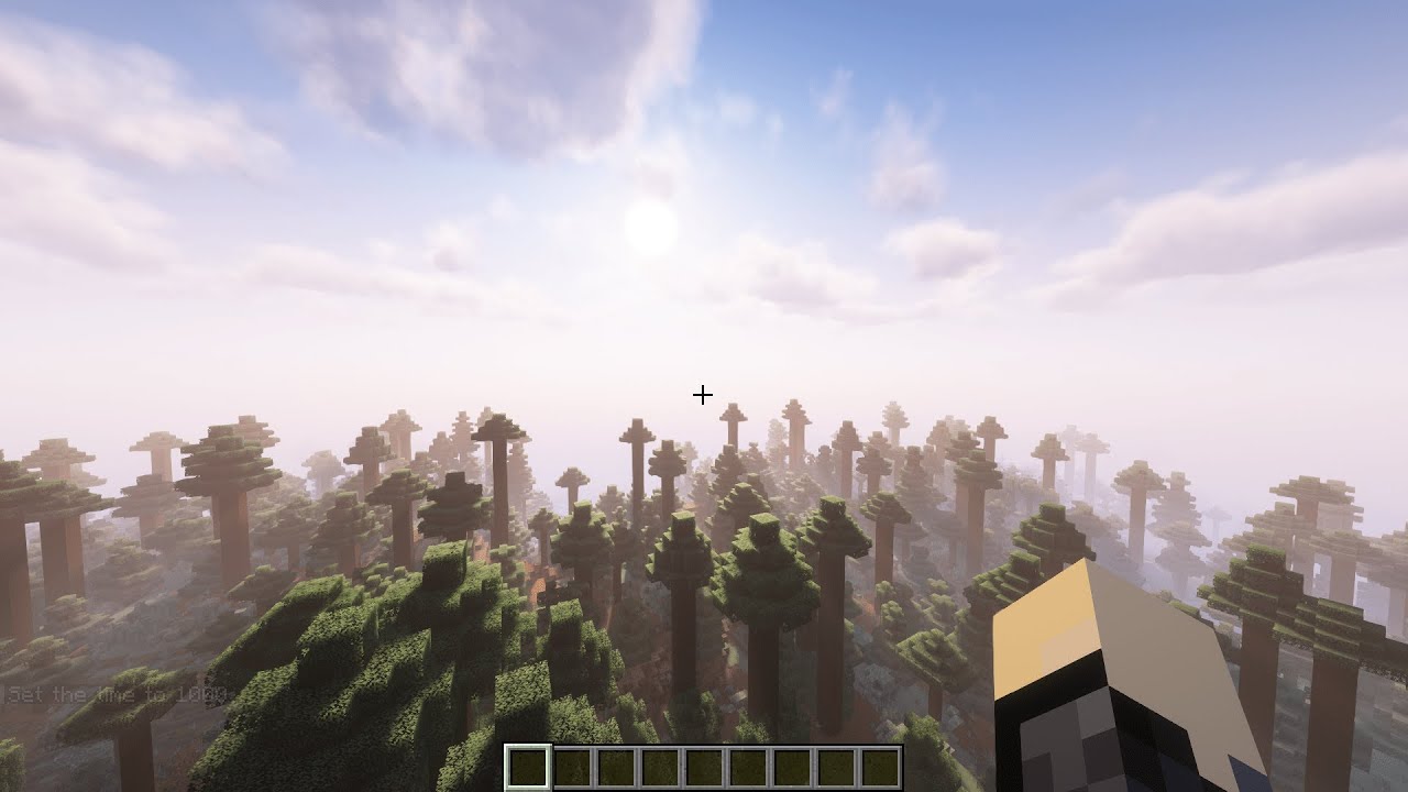 Trying Minecraft with Complementary Shaders V4