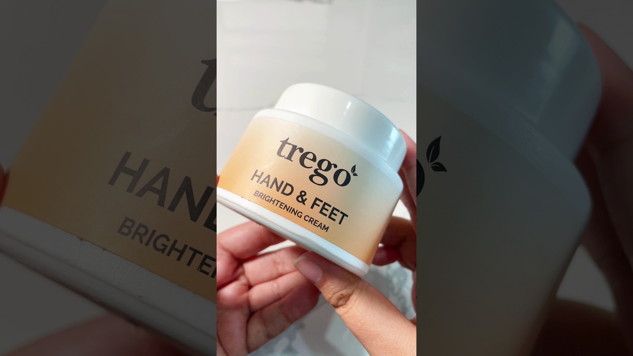 Hands and Feet cream designed for lightening, brightning and hydration!#Trego #SkinBrightening