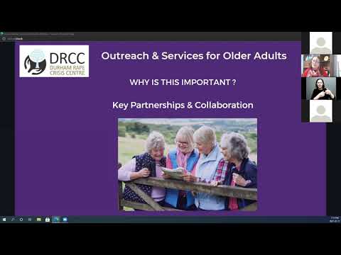 Sexual Violence - Trauma Informed Approaches to support Older Adults