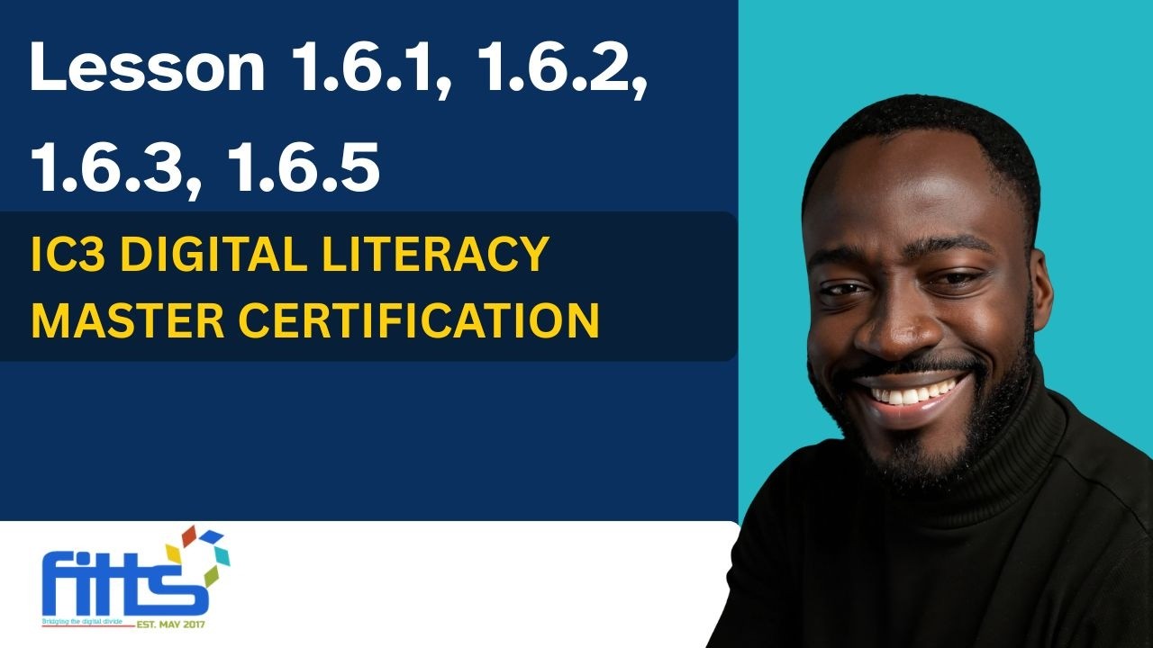 IC3 GS6 Lesson 1.6: Networking Concepts Explained  Wi Fi, Ethernet, Adapters & Case Study