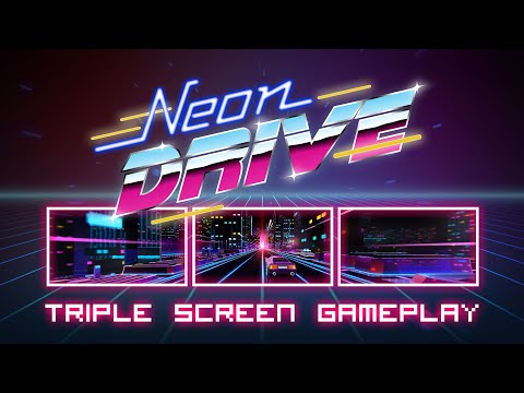 Steam Community :: Video :: Neon Drive | Gameplay | 5760x1080 (16:3/48: ...