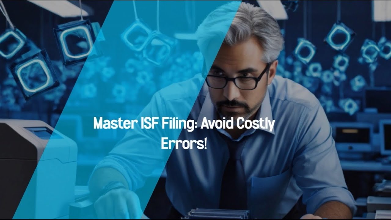 Master ISF Filing: Avoid Costly Errors!