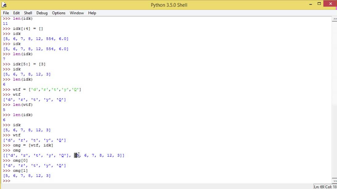 Python - 25 - Nesting Lists