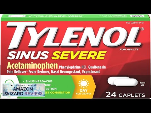 Tylenol Sinus Severe Daytime Cold & Flu Relief Medicine Caplets Non-Drowsy Pain Review