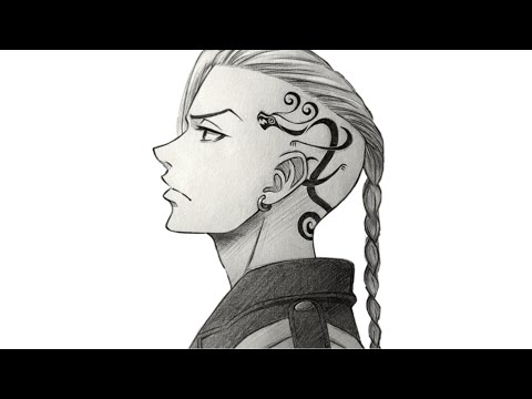 Pemula Wajib Nonton !!! Cara Menggambar Draken Tokyo Revengers Step by step