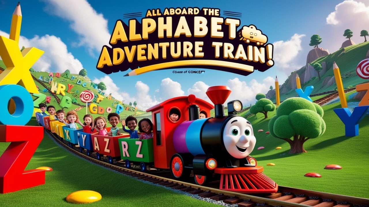 ALL ABOARD the Alphabet Adventure Train!