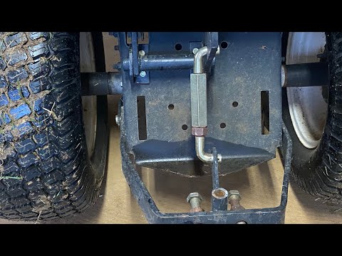 How to Install sleeve hitch craftsman tractor