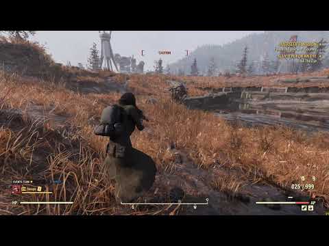 Fallout 76 Sneaky kill of Lvl 50 Diseased Mirelurk Queen