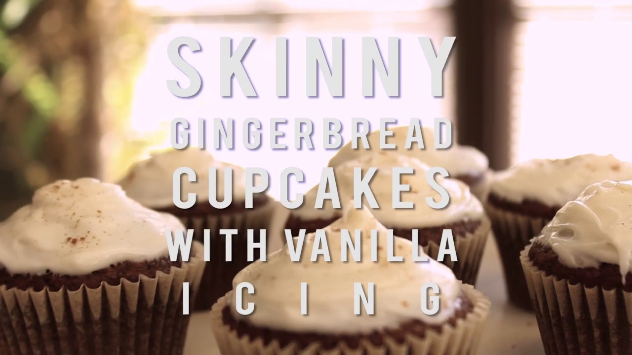 The BEST Gingerbread Cupcakes with Vanilla Icing