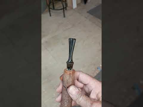 getting a stem right #briar #briarpipe #ytpc #stemmaking
