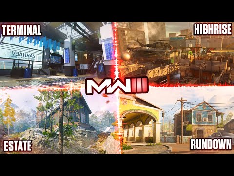 FIRST LOOK at the NEW Modern Warfare 3 Multiplayer Maps!