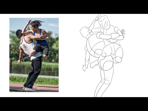 Mastering Energetic Dynamic Poses Anime Drawing tutorial: Tips and Tricks for Beginners
