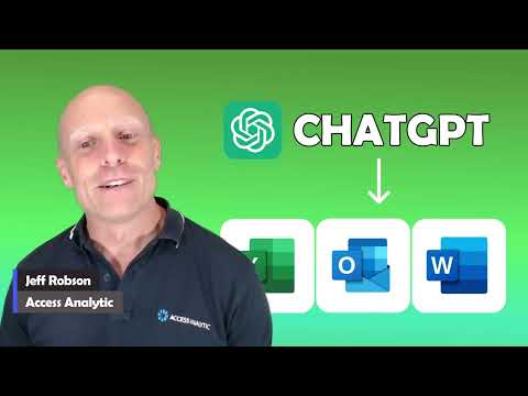 Unleash ChatGPT's Power in Excel, Word & Outlook: Transform Your Workflow with Just One Click!