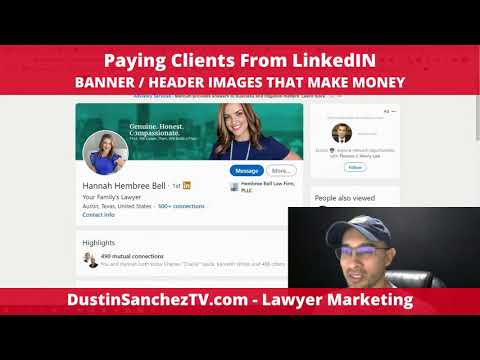 LinkedIn Banner Images That Get You PAID | LINKEDIN MONEY MACHINE - Optimize LinkedIn Profile