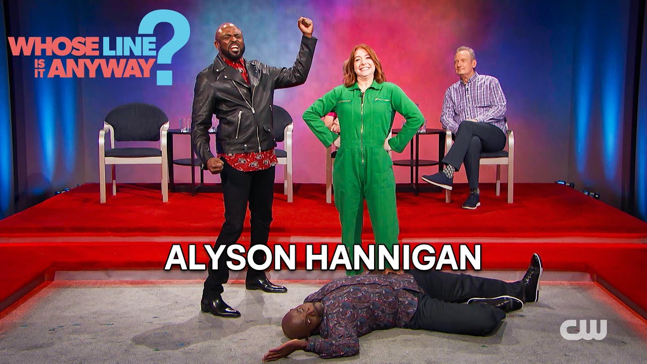 Alyson Hannigan Scenes | Whose Line is it Anyway? | The CW