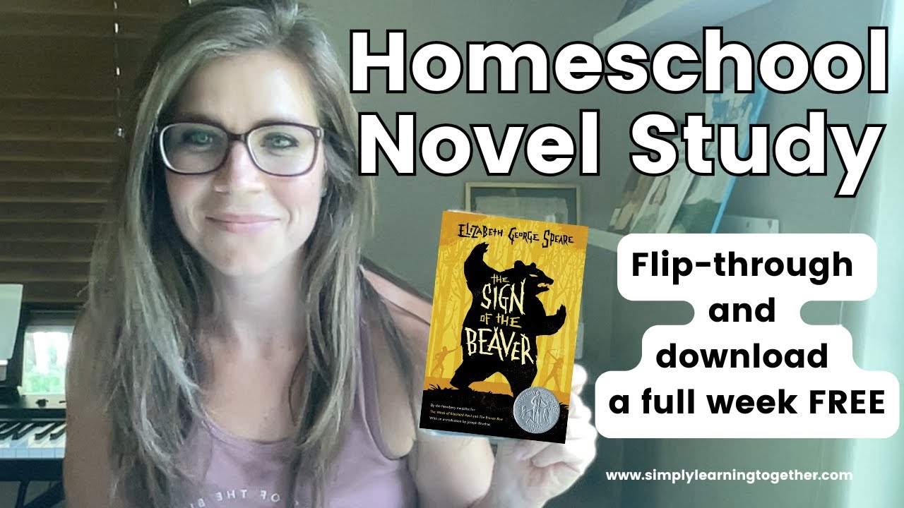 Homeschool Novel Study | Language Arts Without Curriculum | Flip Through and Download FULL Week