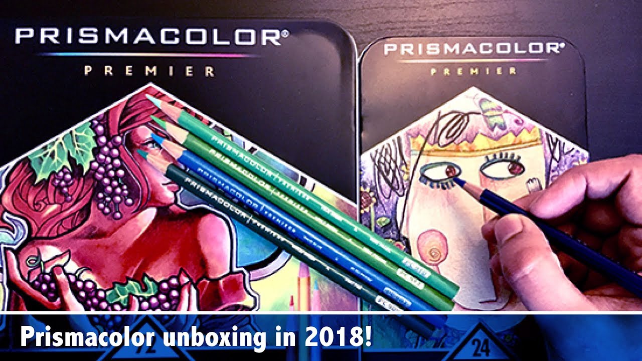 Have Prismacolors improved in 2018?! | unboxing 72 set prismacolor | SketchingFineArt