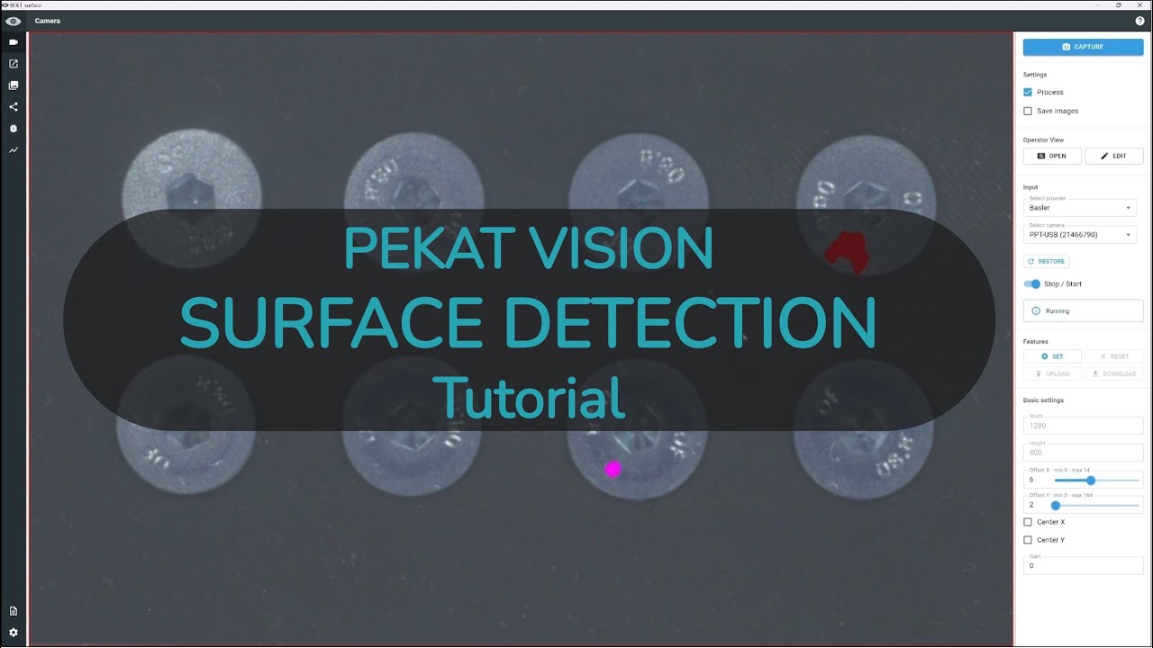 Surface Detection Module Tutorial